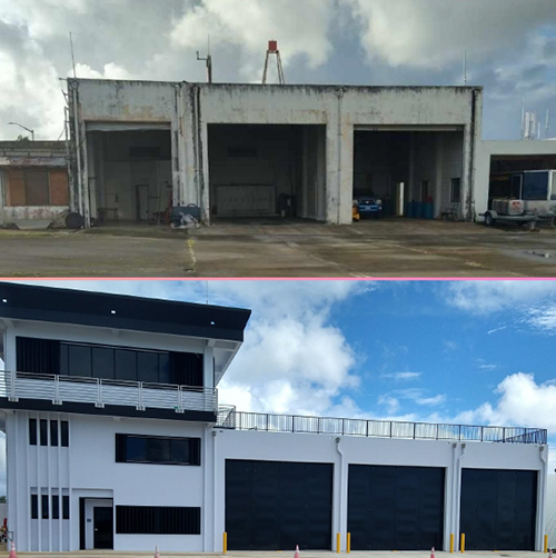 Commonwealth Ports Authority completes $4.5M Tinian ARFF building ...